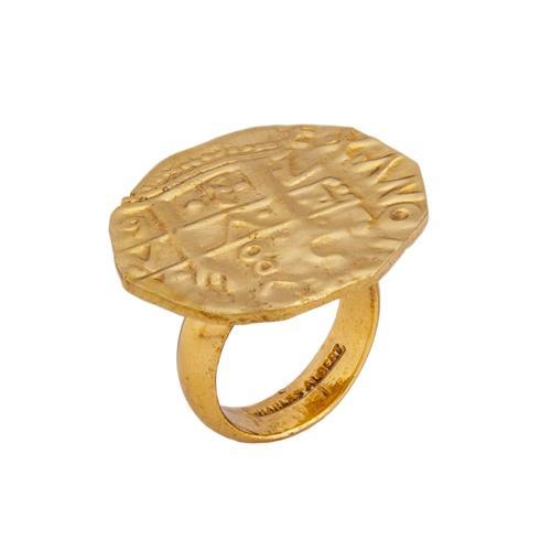 Alchemia Replica Treasure Coin Adjustable Ring - Charles Albert Inc