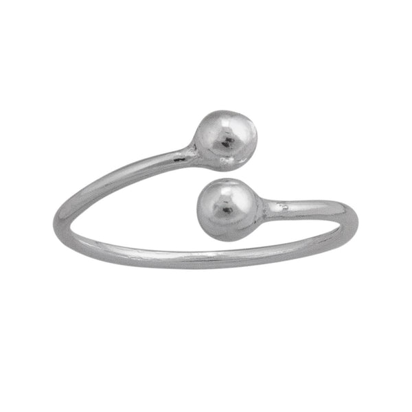 Sterling Silver Bypass Ring | Charles Albert Jewelry - Charles Albert Inc
